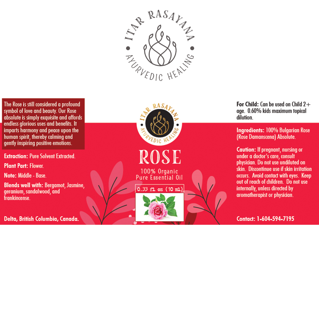 Rose Essential Oil - Itar Rasayana